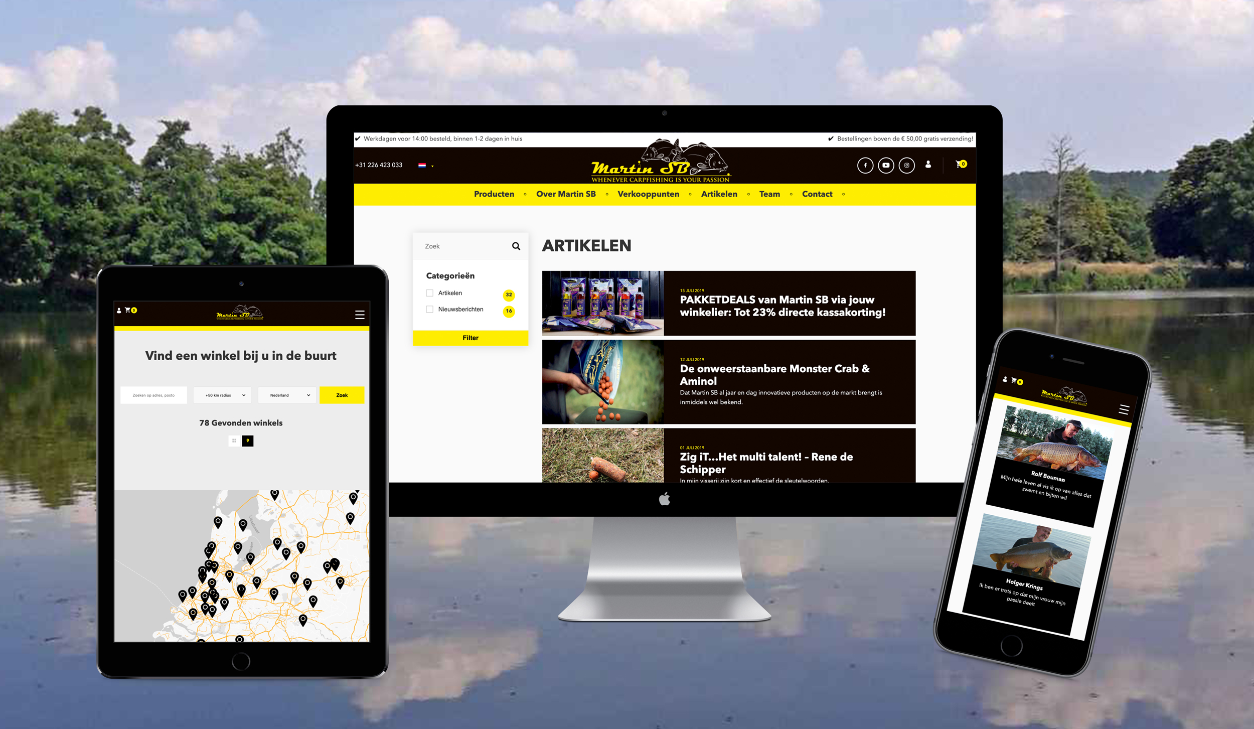 Webshop Martin SB [karper visvoer] - Bakker Interactief