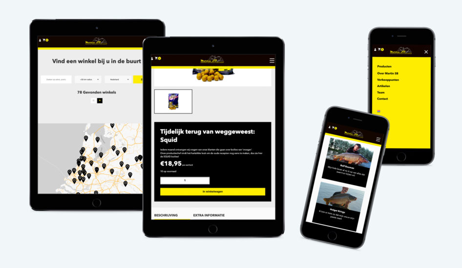 Webshop Martin SB [karper visvoer] - Bakker Interactief
